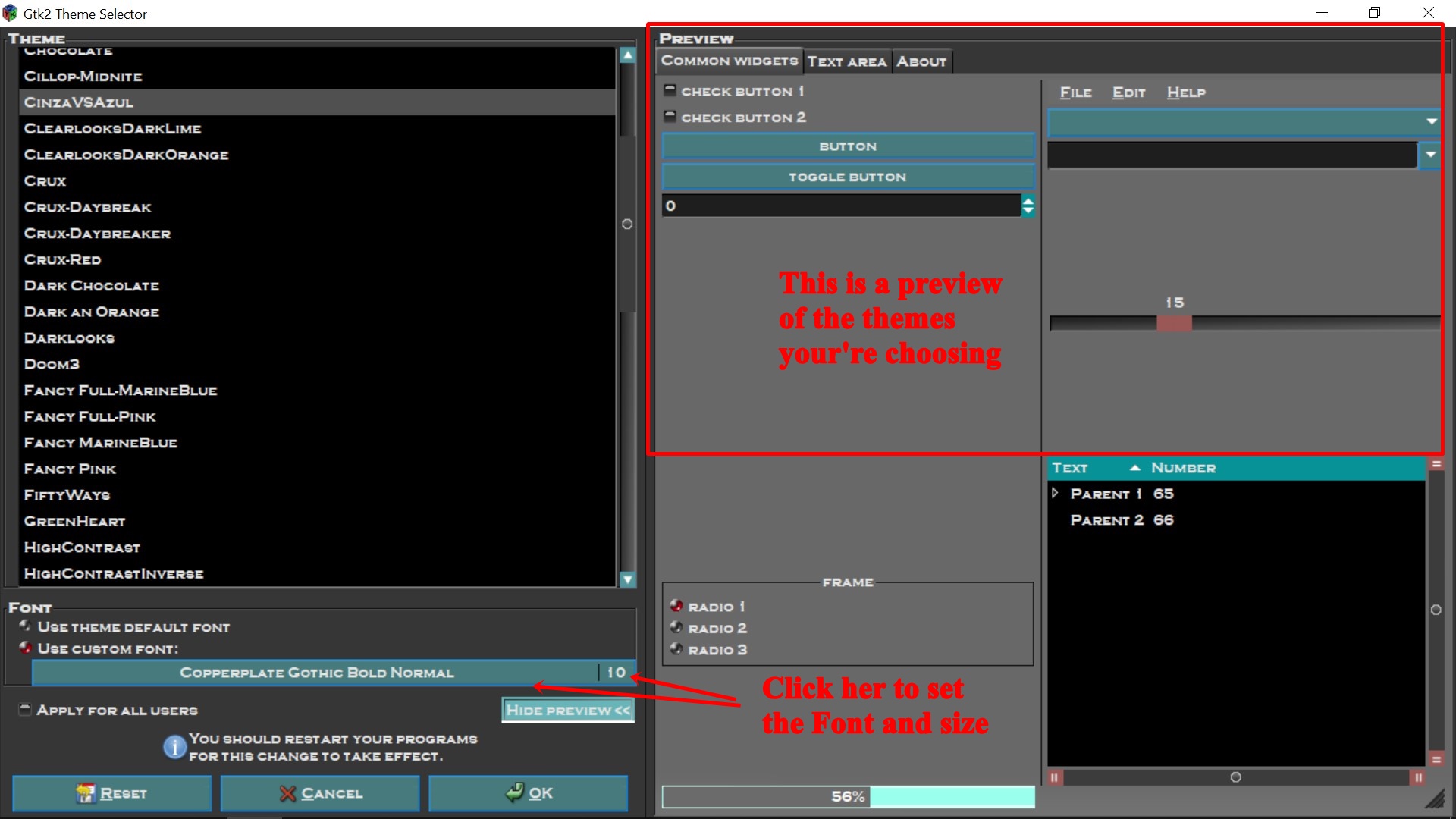 How to change your Gimp theme with gtk2-runtime-2.24.10 and Theme selector for Window